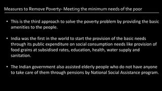 Poverty : The greatest challenge faced by the Indian Economy, Class XII ...