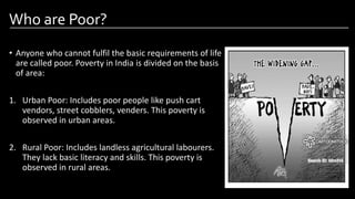 Poverty : The greatest challenge faced by the Indian Economy, Class XII ...