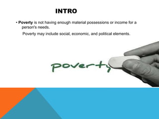 Poverty class 12 cbse ppt | PPTX