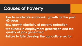 POVERTY Statistics, Causes of Poverty.pptx