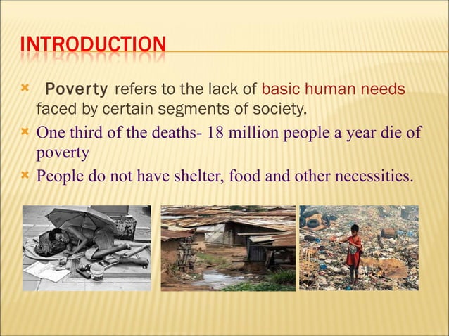 Poverty | PPT