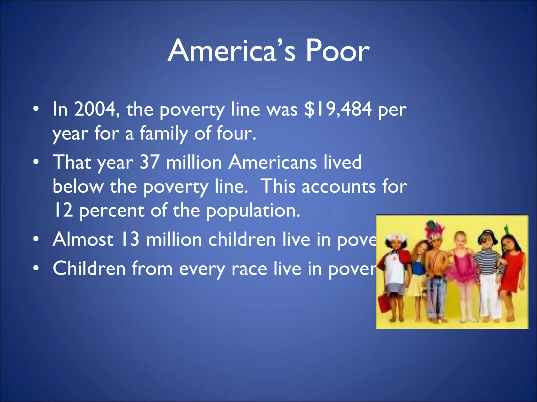 Poverty In American Education Power Pt | PPT