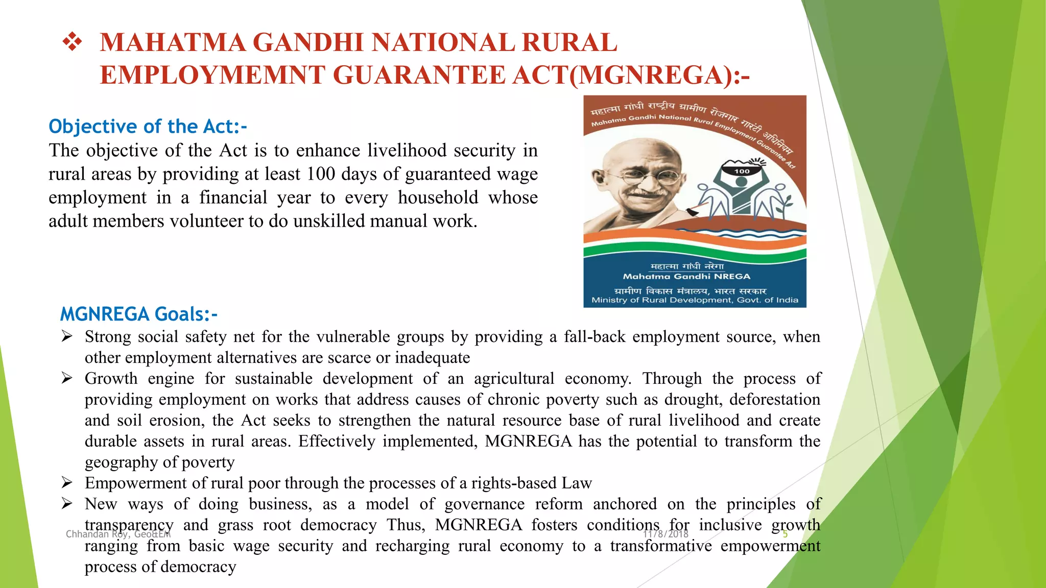 Poverty alleviation and employment generation programmes in india | PDF