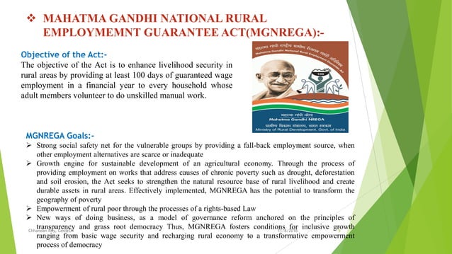 Poverty alleviation and employment generation programmes in india | PDF ...