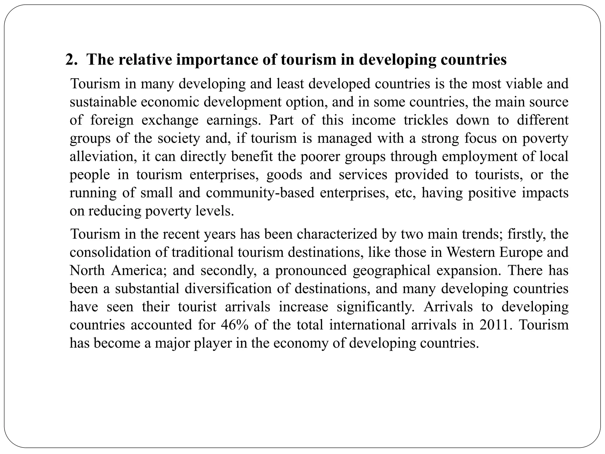 Poverty alleviation and sustainable tourism | PPTX
