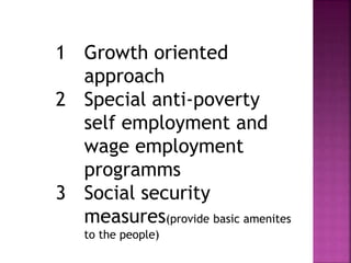Poverty alleviation programmes | PPT