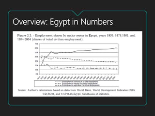 Poverty and Economic Inequality in Egypt | PPTX