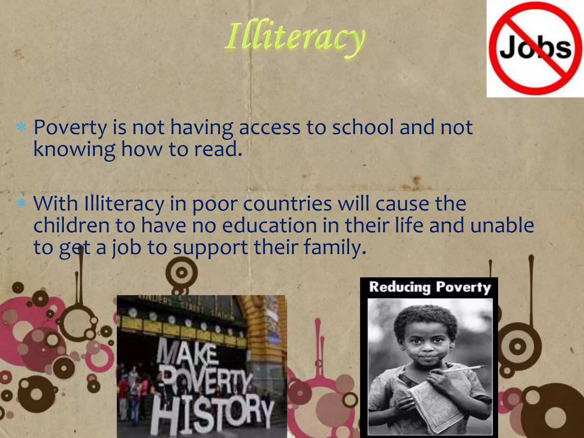 Poverty and education | PPTX