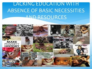 Poverty and education | PPTX