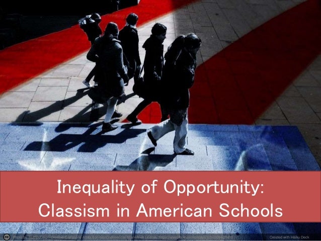 Effects Of Educational Inequality In America Knowledge