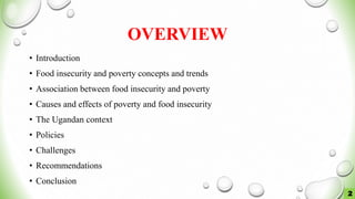 Poverty and food insecurity | PPT