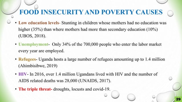 Poverty and food insecurity | PPT
