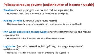 Poverty and inequality.pptx for year 13 Economics A level | PPTX