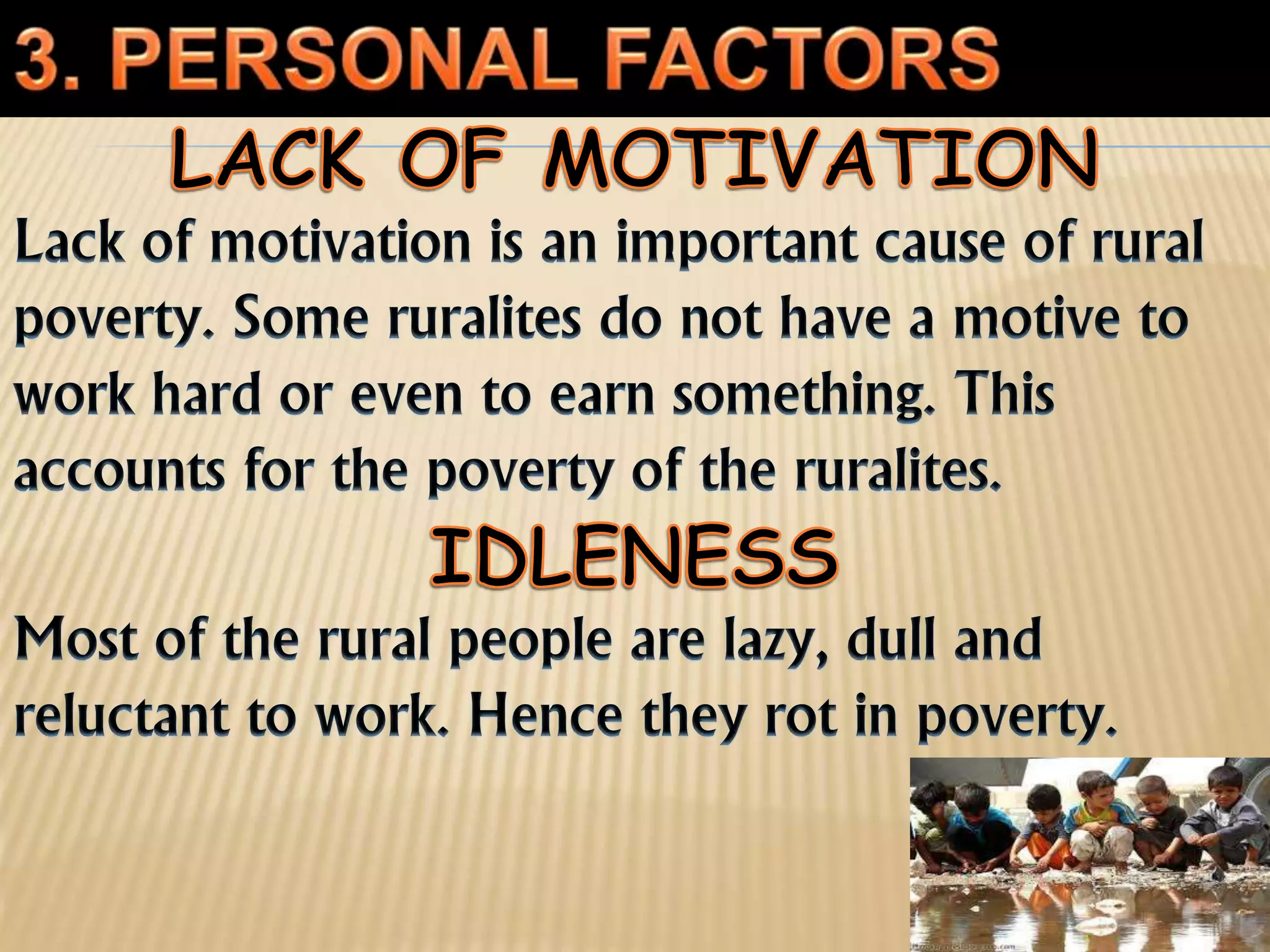 Poverty and its causes | PPTX