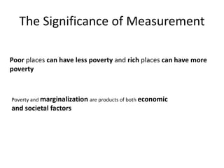 Poverty and marginalization | PPTX