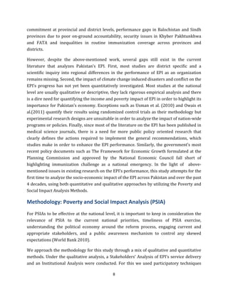 EXPANDED PROGRAM ON IMMUNIZATION IN PAKISTAN | PDF