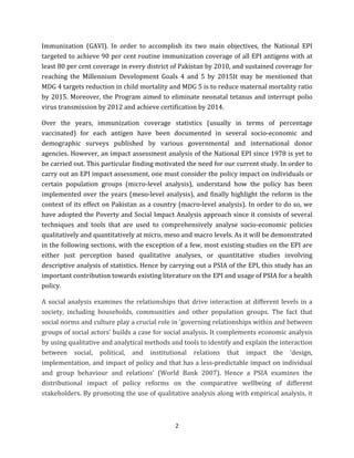 EXPANDED PROGRAM ON IMMUNIZATION IN PAKISTAN | PDF