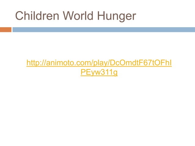Poverty and world hunger | PPT