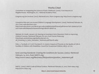 Poverty And Young Children Ech525 Jones | PPT