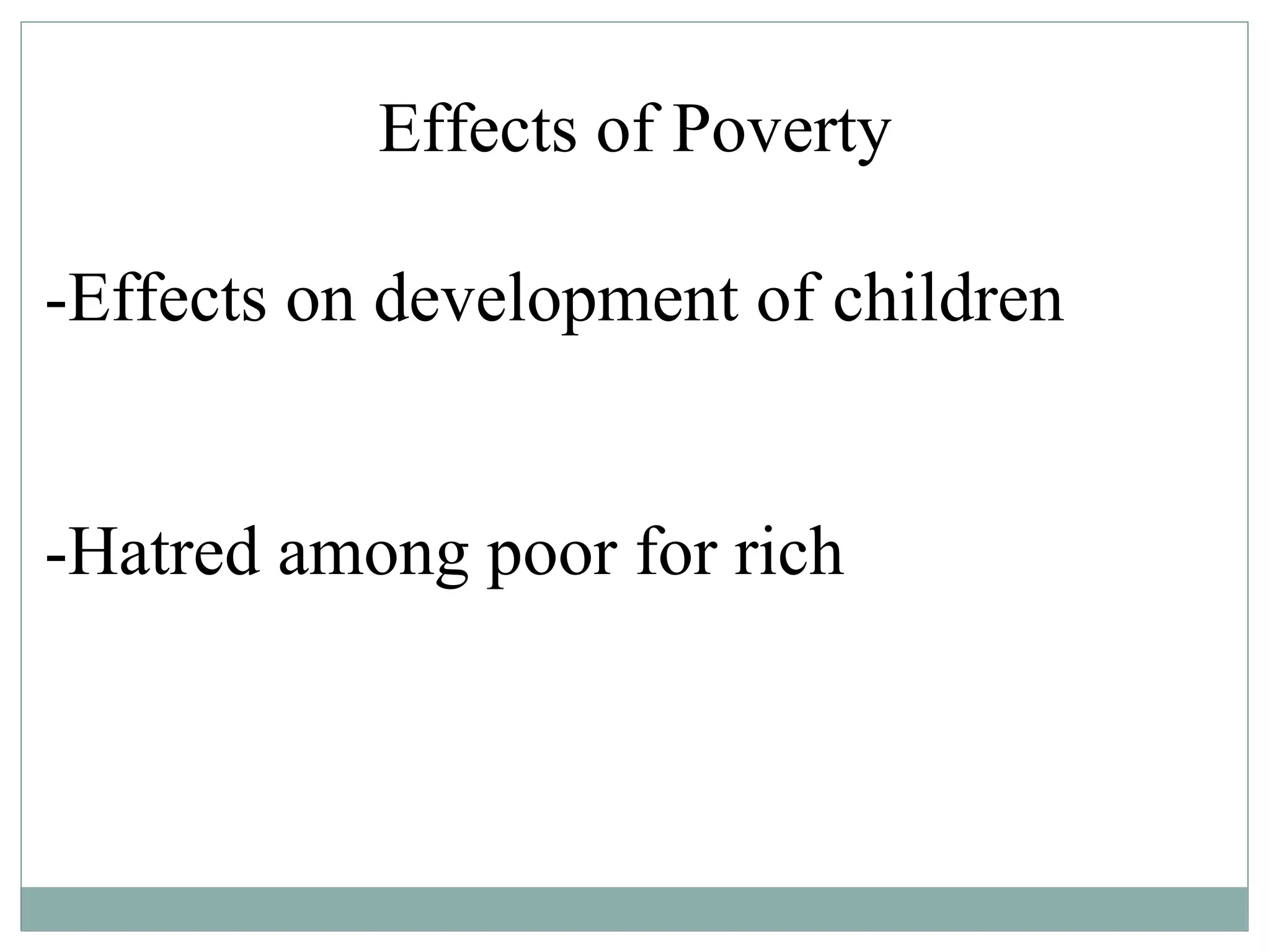 Poverty around the world | PPT