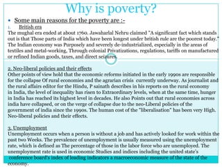 CBSE Class IX Social Studies ECONOMICS Poverty as a challenge | PPTX