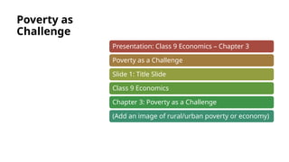 Ch-3 Economics Poverty as Challenge ppt. | PPTX