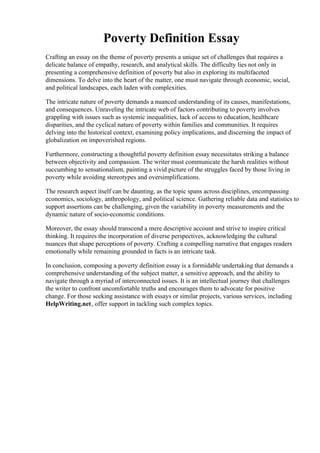 Poverty Definition Essay.pdf