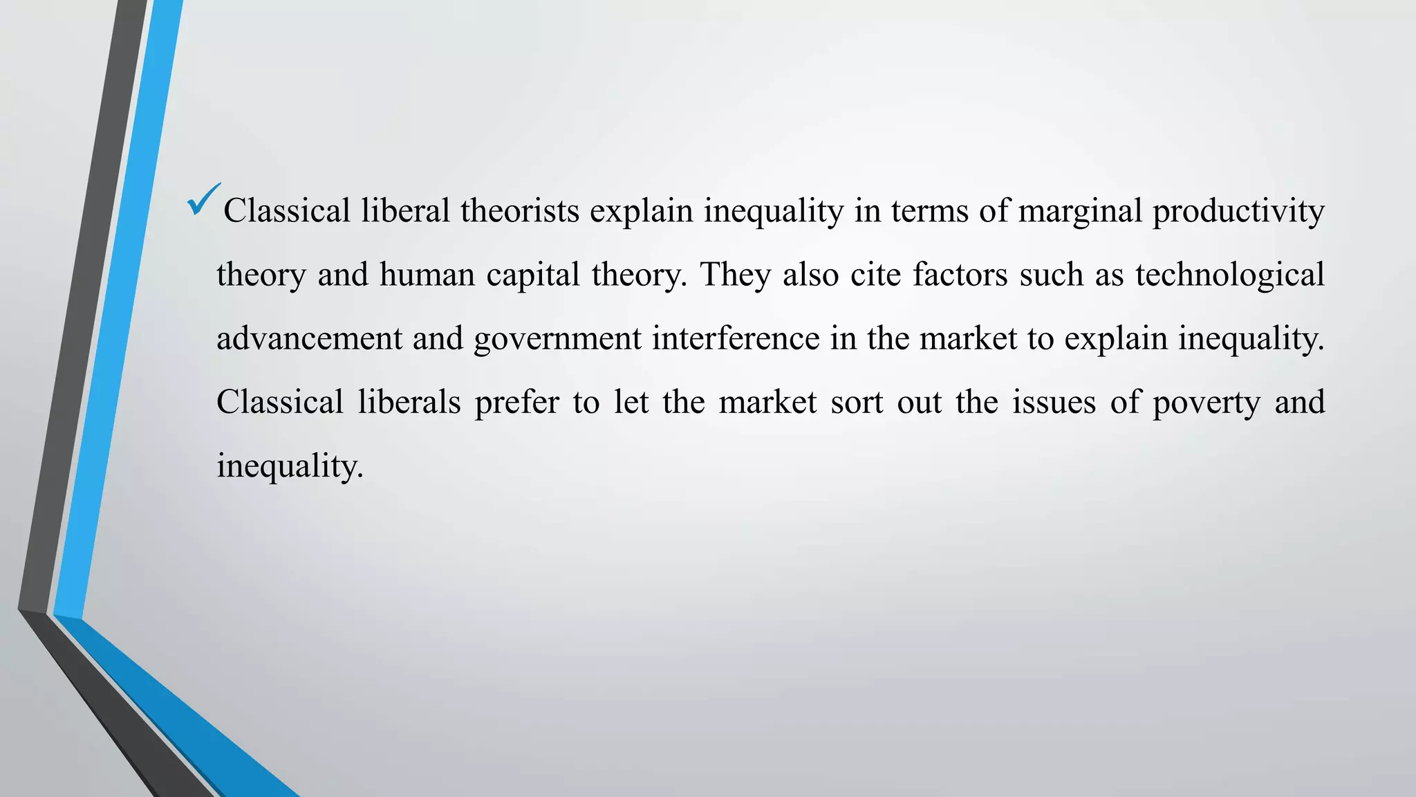 the relationship between Poverty, equality & inequality | PPTX
