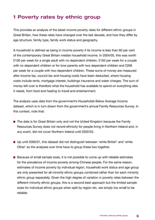 Poverty & Ethnicity | PDF