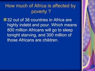 Poverty In Africa | PPT
