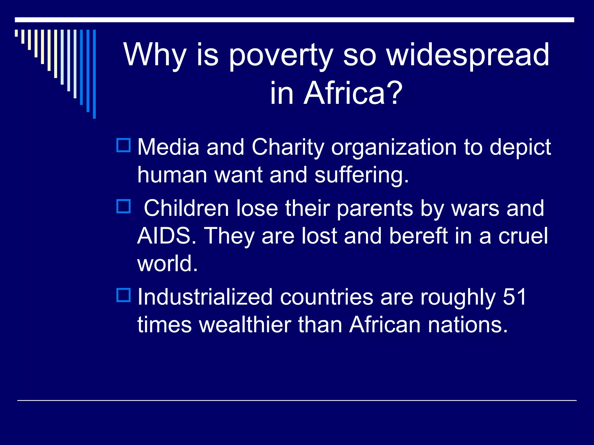 Poverty In Africa | PPT