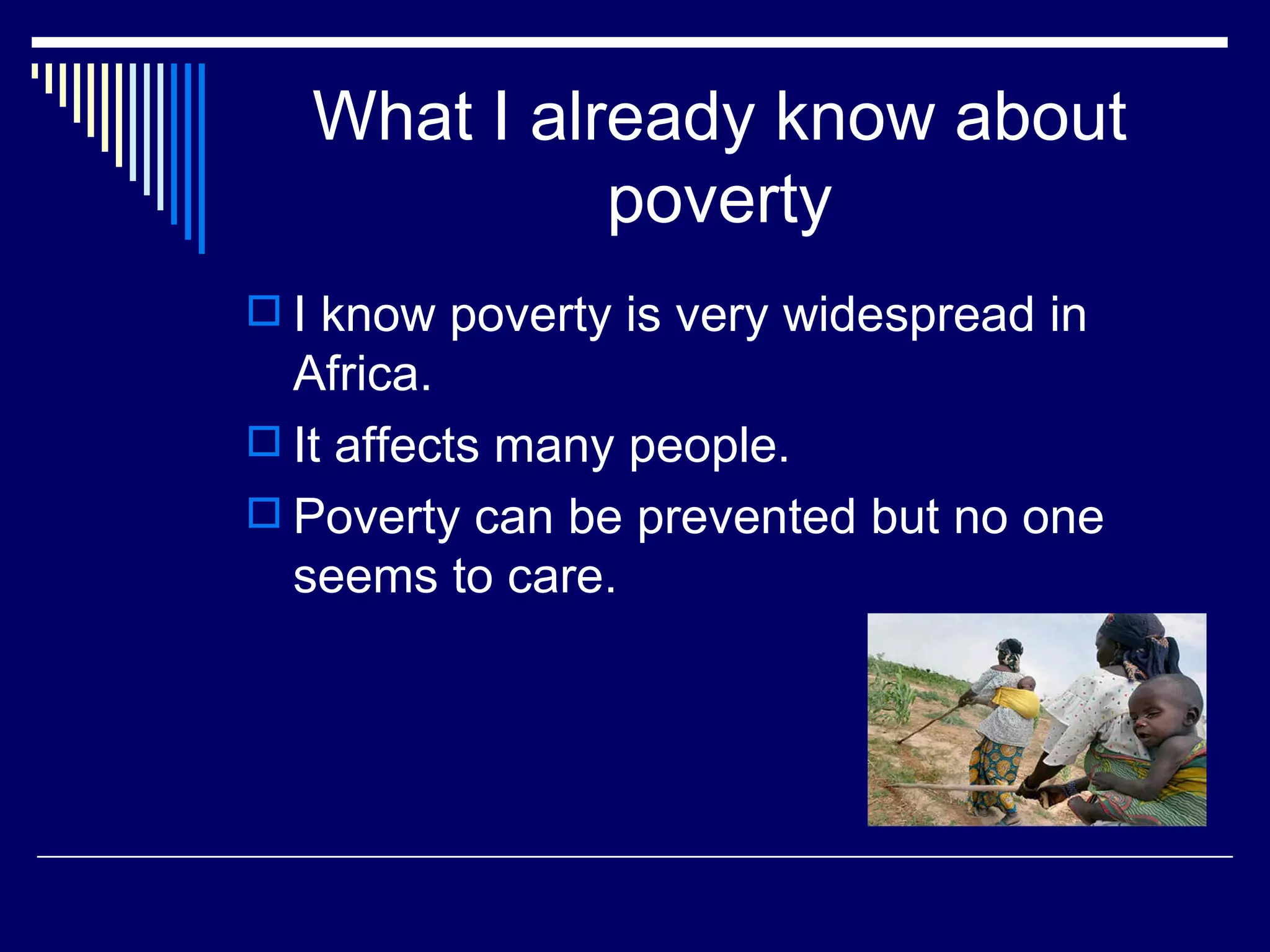 Poverty In Africa | PPT