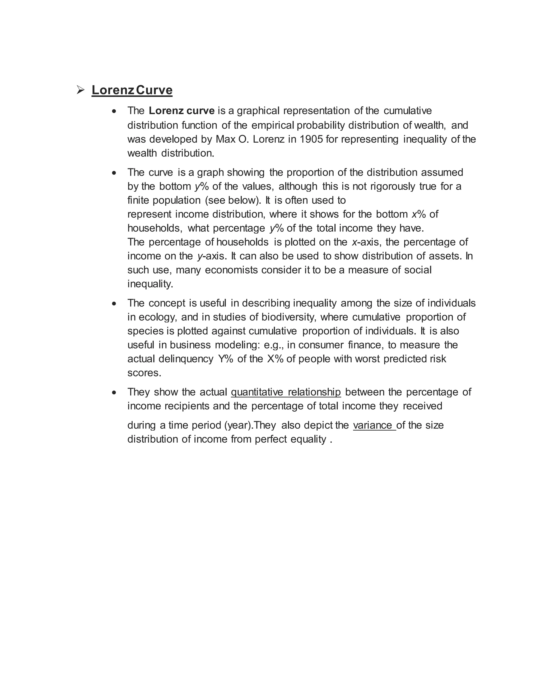 Poverty and measure of inequality | PDF