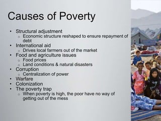 Poverty inequality and debt | PPTX