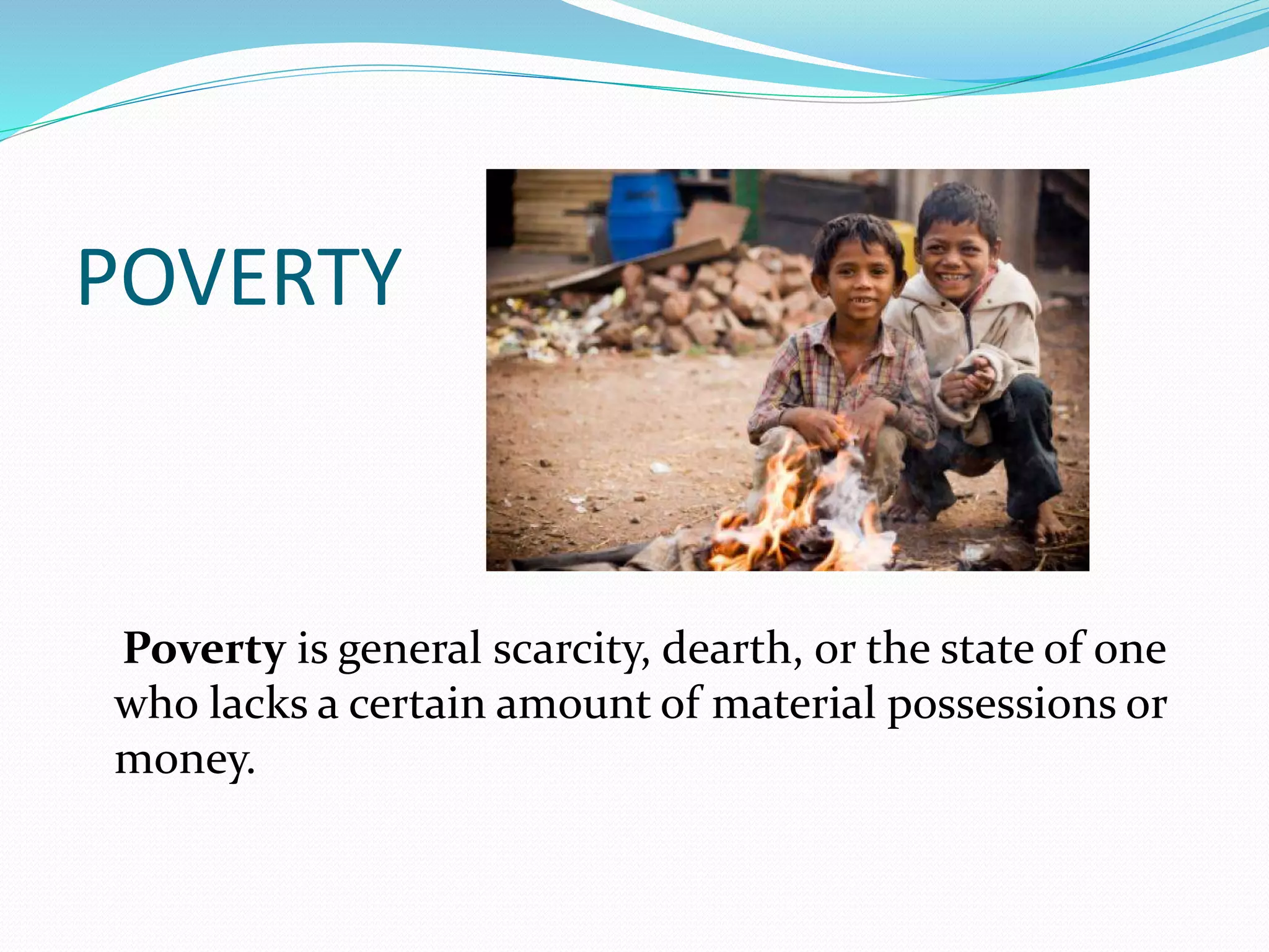 Poverty and inequality | PPTX