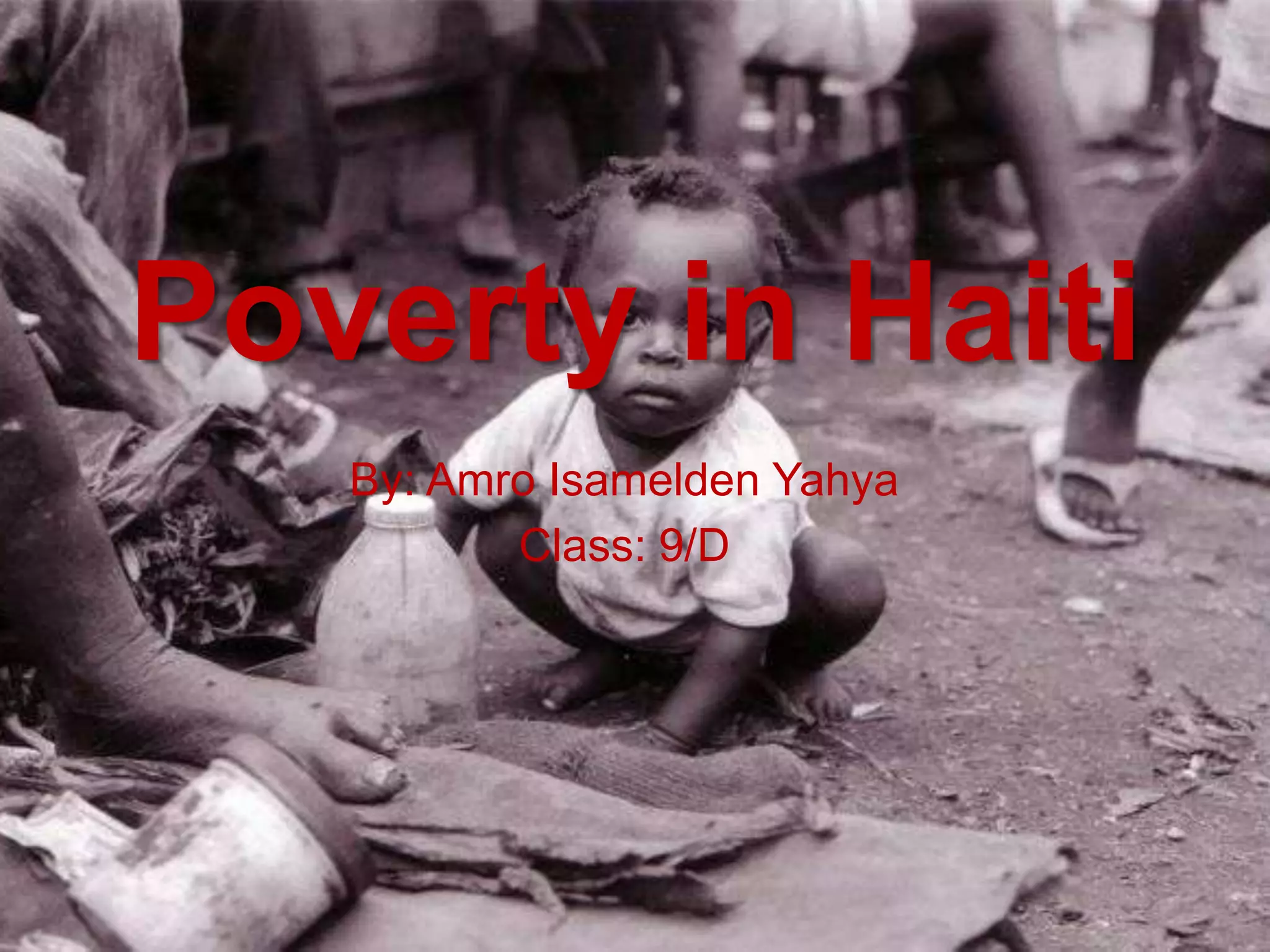 Poverty In Haiti | PPTX