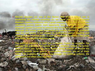 Poverty In Haiti | PPTX