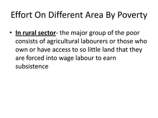 Poverty in india | PPT