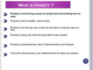 Solutions To Poverty