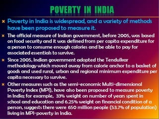 Poverty in India | PPT
