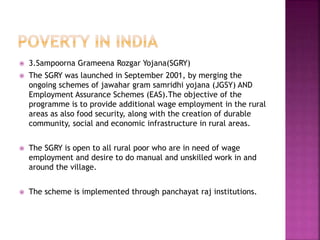Poverty in india | PPT