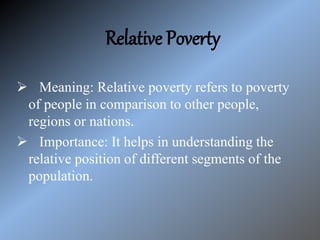 Poverty in india | PPT