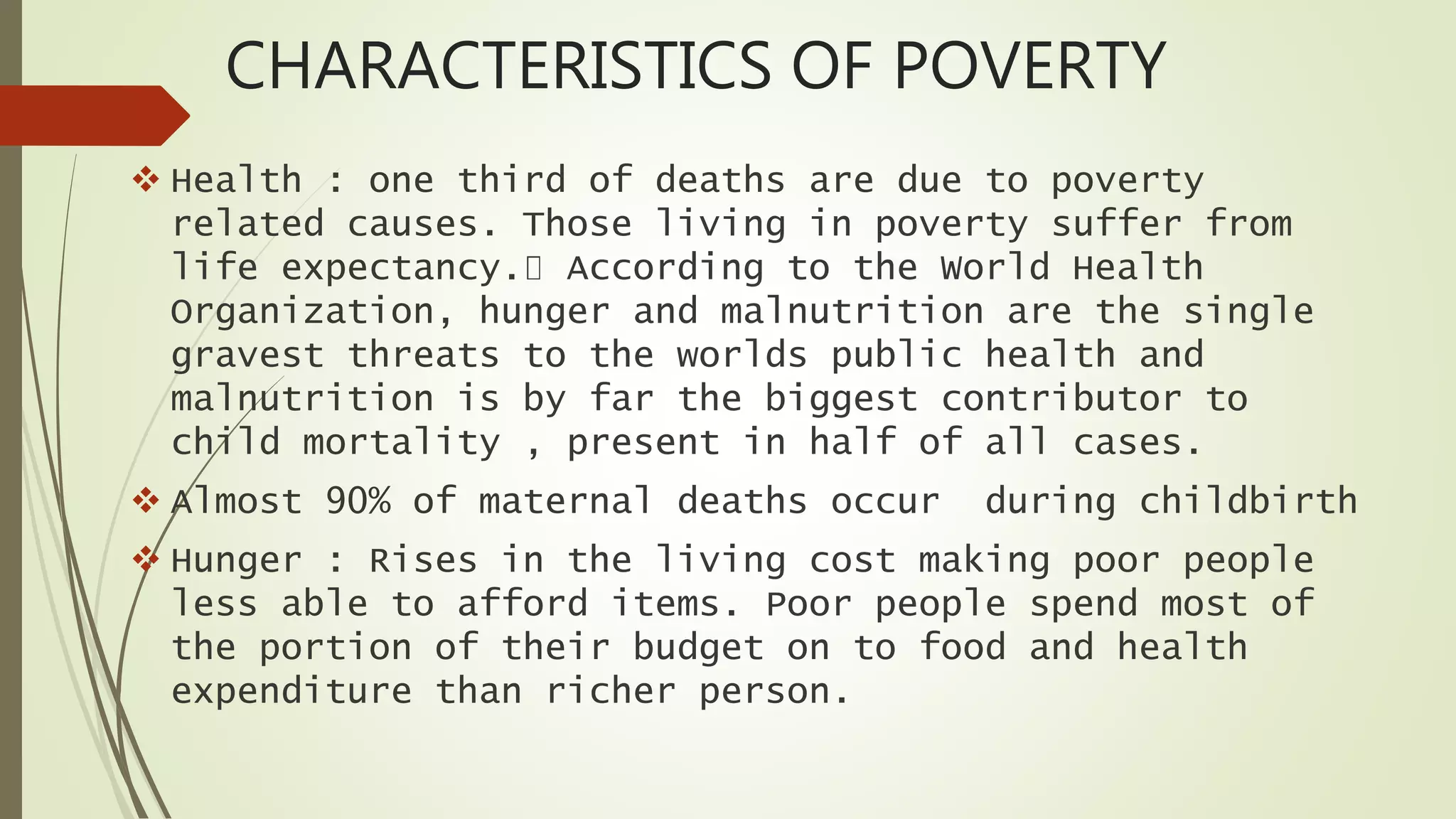 Poverty in india | PPTX