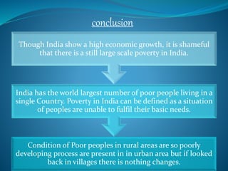 Poverty in india by Narendra P. Makadiya | PPT