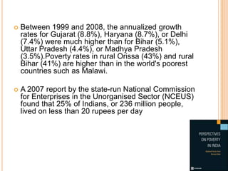Poverty in india statistical ppt | PPTX | Debated Sensitive Social Issues | Sensitive Topics