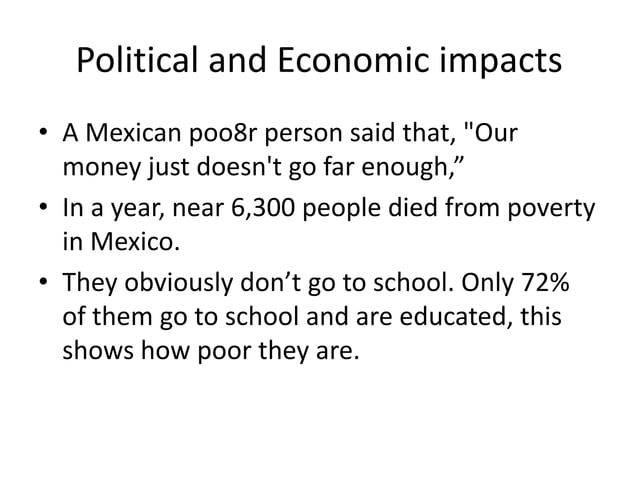 Poverty In Mexico Aisha | PPT