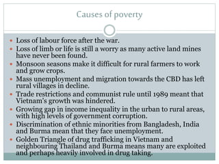 Poverty in vietnam - conflicts and challenges case study | PPTX