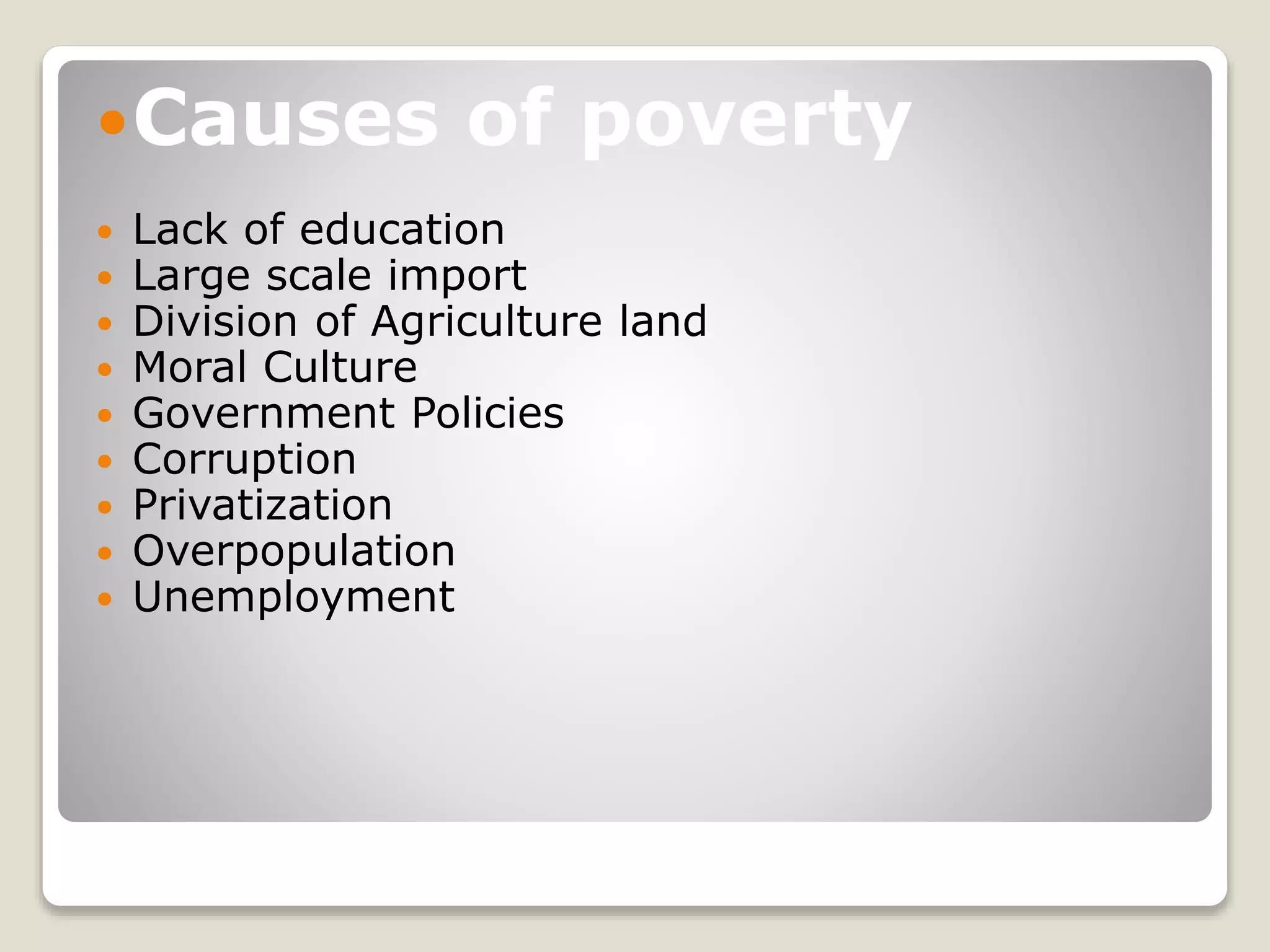 Poverty meaning and Causess.pptx