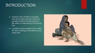 Poverty, over population and malnutrition cycle | PPTX