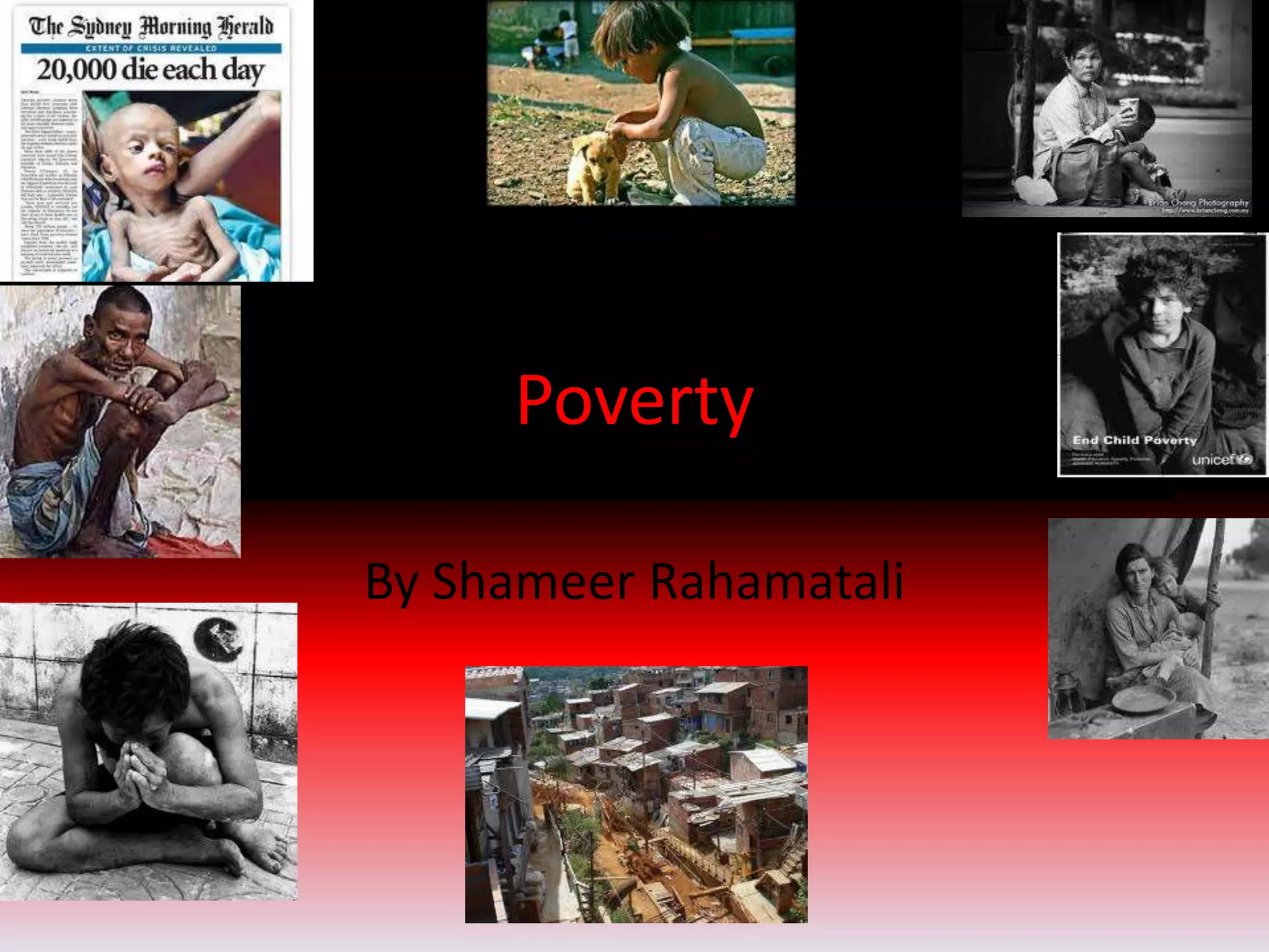 Brief Power Point on Poverty | PPTX